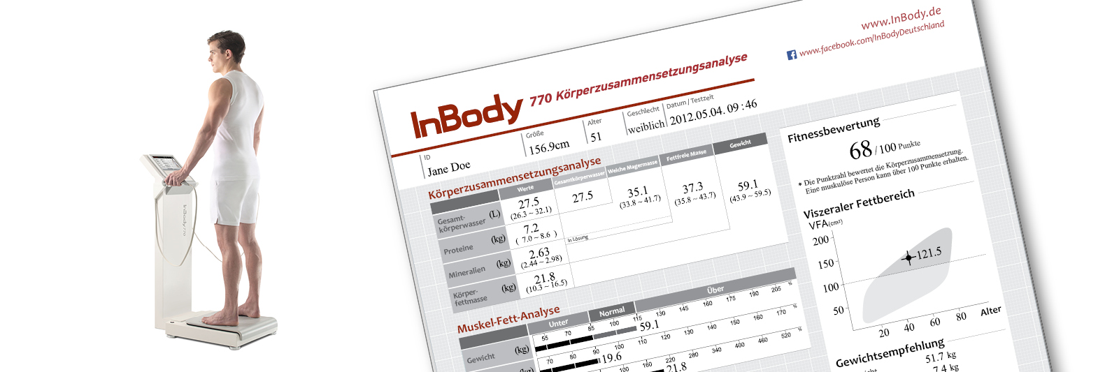 INBODY Messung im SVB Sportstudio - SVB Sportstudio
